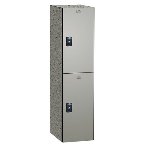 ASI Double Tier Phenolic Lockers ADA Compliant - Traditional Collection