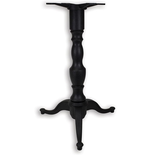 Decorative Cast Iron 3-Leg Pedestal Table Base - Table Height