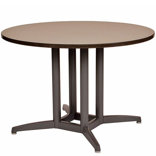 4-Post Durable Cast X-Base Table Pedestal