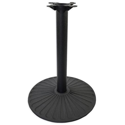 Sun Style Round Dome Cast Iron Pedestal Table Base - Table Height