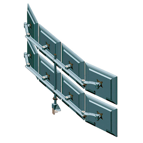 Parabolic Octo-Screen Beam Mount Monitor Arm - Harbor City Supply