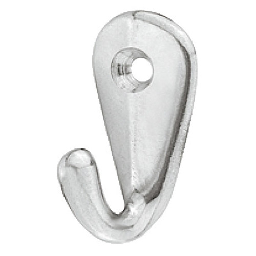 Hafele Coat Hooks Polished Aluminum 845.00.809 (box of 10)