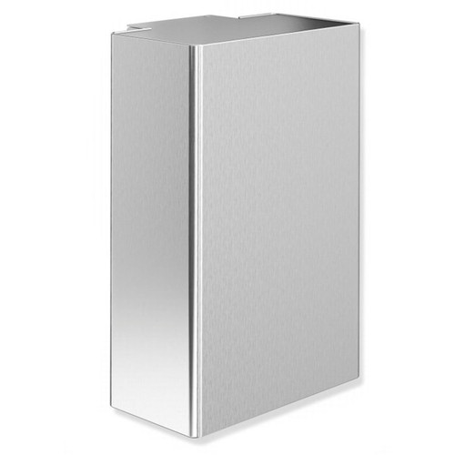HEWI Stainless Steel Wall Mounted Waste Bin with Flip Up Lid - Series 900