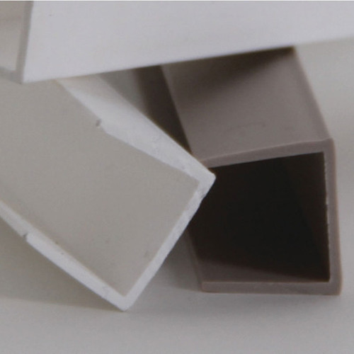 HandiTRIM 96” PVC Edge Cap Molding - HandiWALL Slatwall System