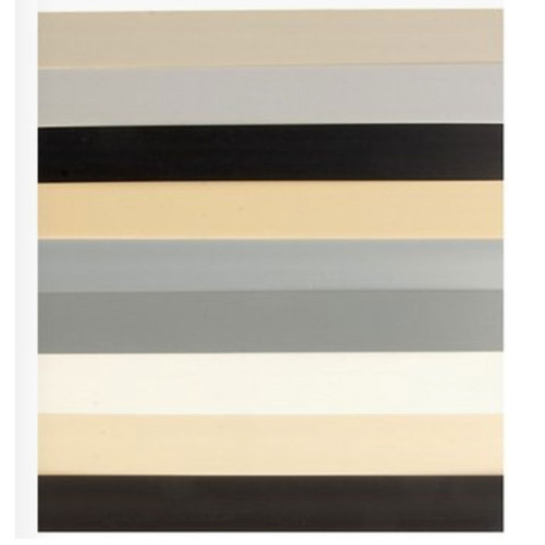 HandiTRIM 96” ABS Plastic Color Strips - HandiWALL Slatwall System