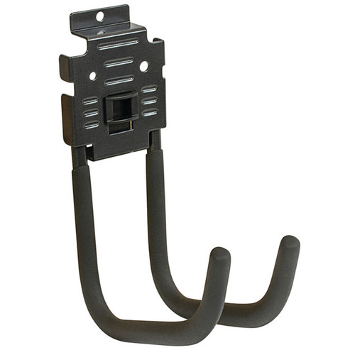 Rubber Coated Steel Double J Hook - HandiWALL Slatwall System