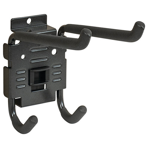 Rubber Coated Steel Double Utility Hook - HandiWALL Slatwall System