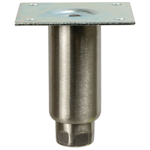Hafele Round Stainless Steel Equipment Foot (each)