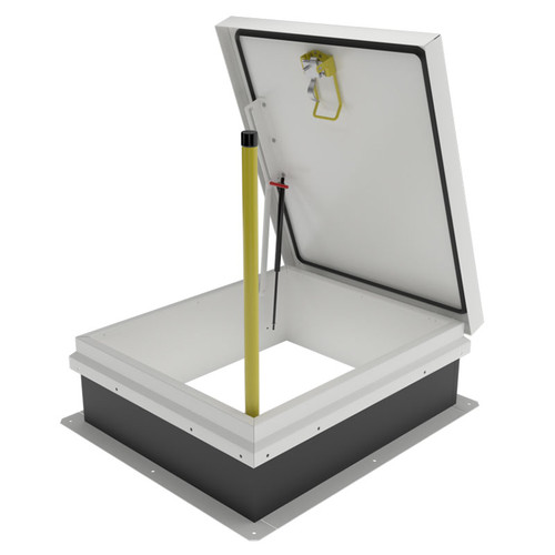 Milcor Roof Hatch Ladder Hinged Upright Safety Bar MUSB