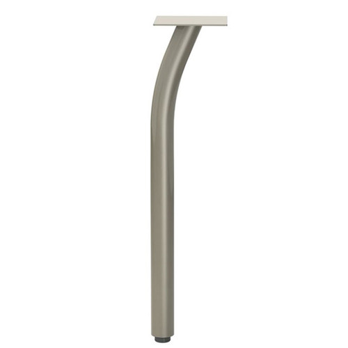 Round Single Bend Table Leg 2340 - Table Height