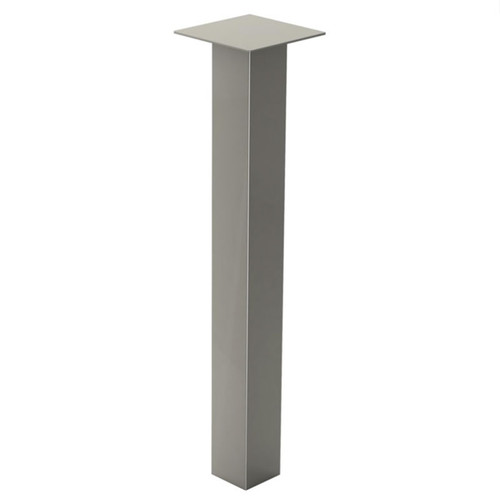 Square Straight Center Mount Table Leg 2514 - Table Height