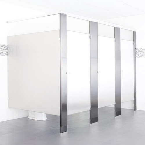 Stainless Steel Toilet Compartment Pilaster