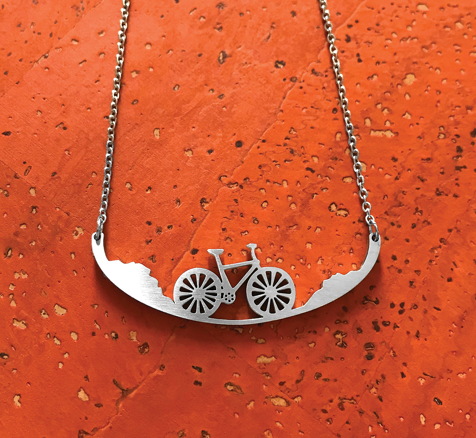 Cycling jewelry for men and women.