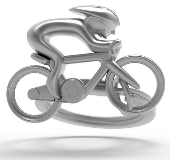 Cycling jewelry for men and women.