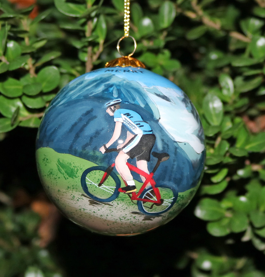 Cycling holiday and Christmas ornaments, decorations, and cards. - Page 2