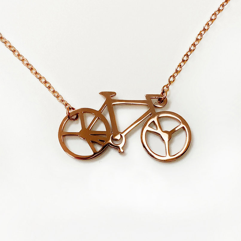 Cycling jewelry for men and women.