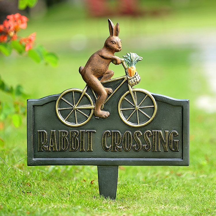 Wood Block Bicycle Signs Assorted - Bicycle Gifts