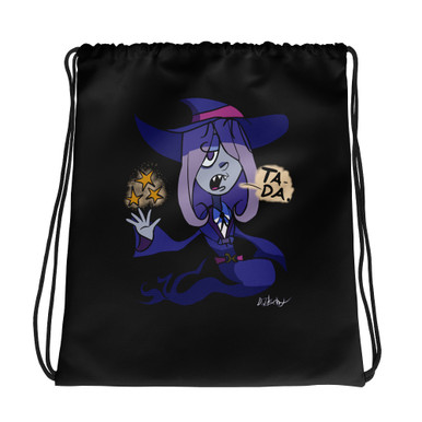 SC Little Witch Drawstring Bag - Smiley Comforts
