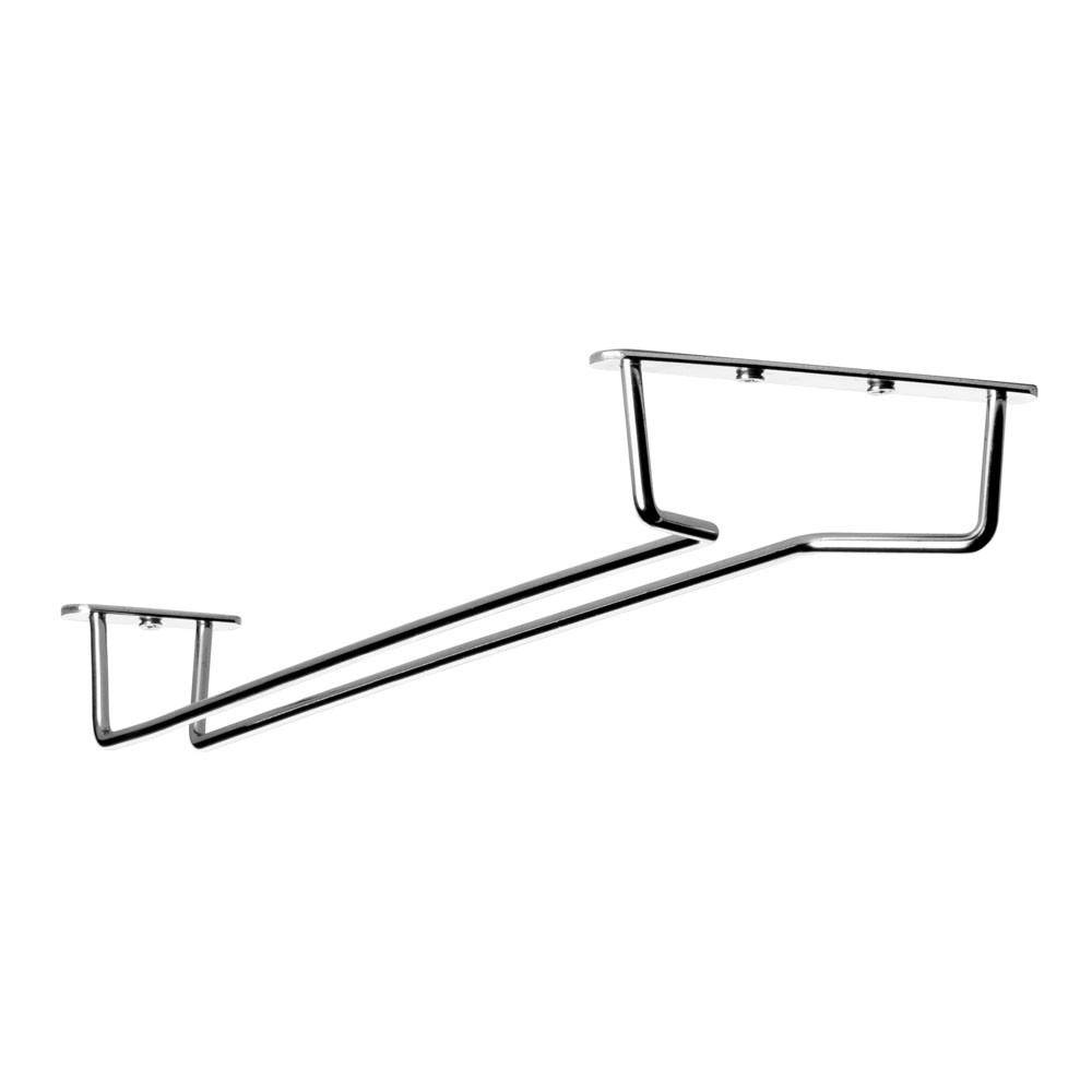 Glass Hanger Rack - Chrome - 16"L