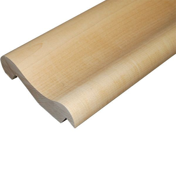 Bar Rail Molding - Wood Arm Rest - Hard Maple - Kegworks