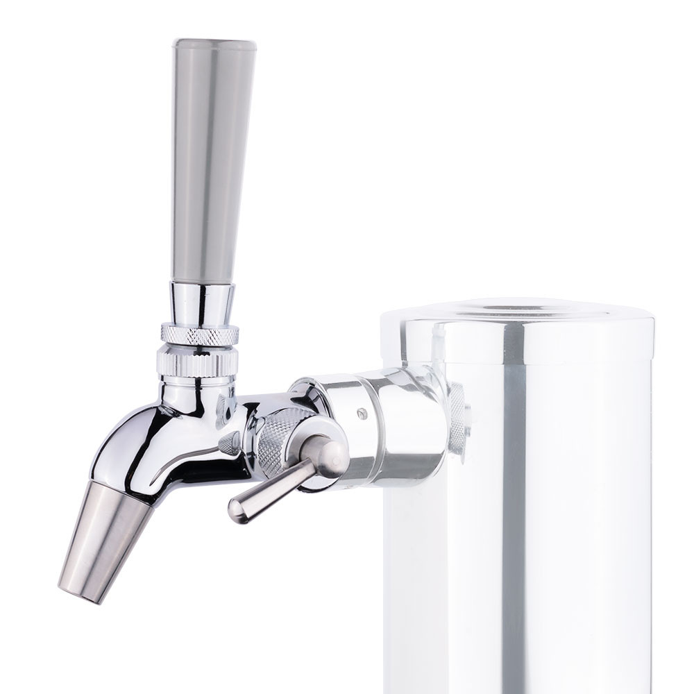 Intertap™ 8473 FC Interchangeable Spouts - 304 Stainless Steel - Kegworks