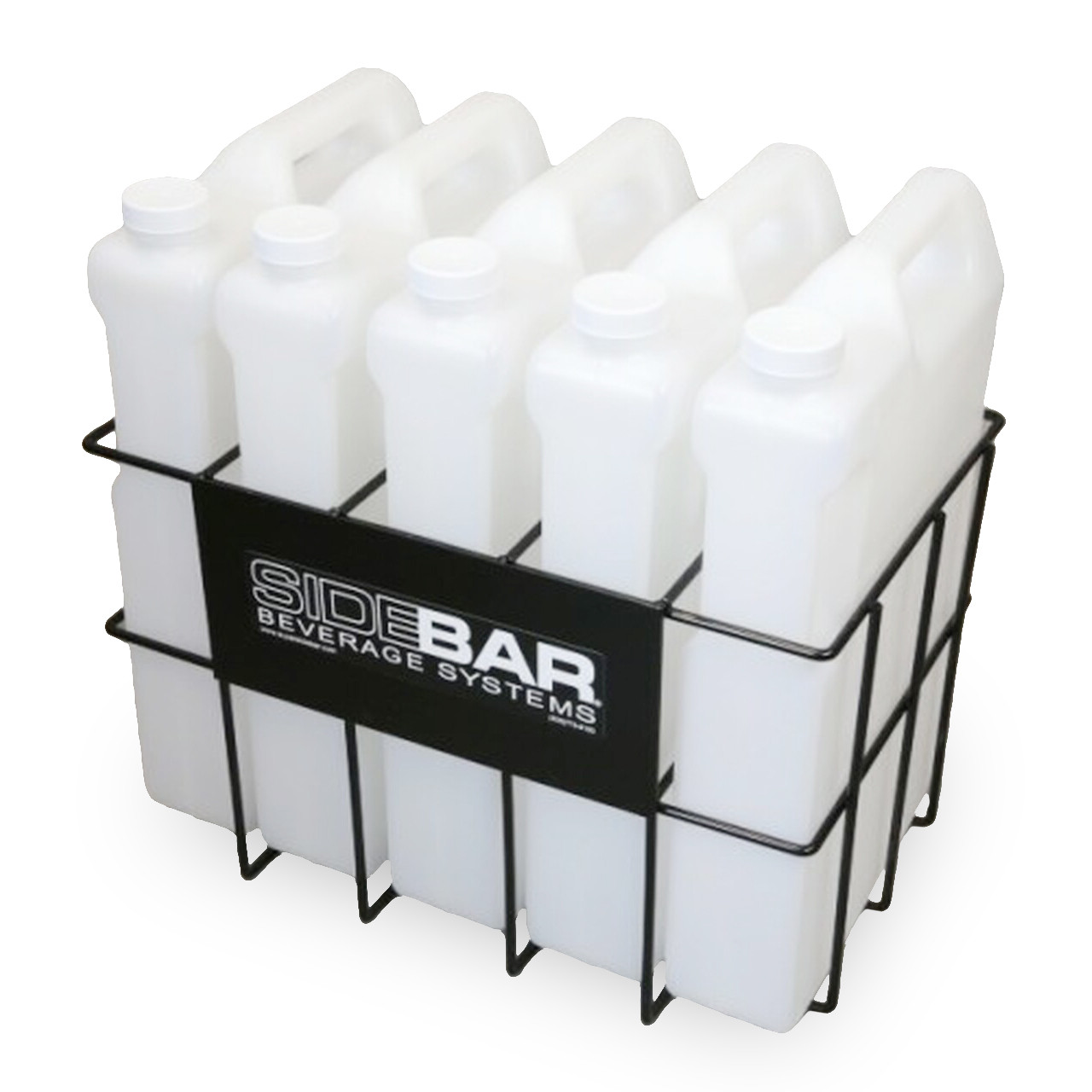 High Capacity Storage Rack with 5 Containers for SIDEBAR® Beverage ...