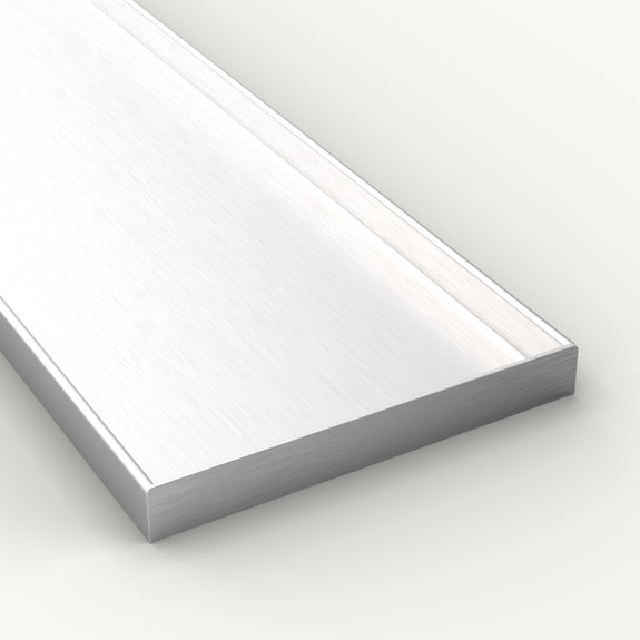 Scupper Drink Rail with End Caps – 8 Foot