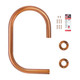 Kegworks Classic Service Bar Rail - Sunset Copper - 2" OD