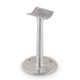 Tall Saddle Post - Brushed (Satin) Stainless Steel - 2" OD