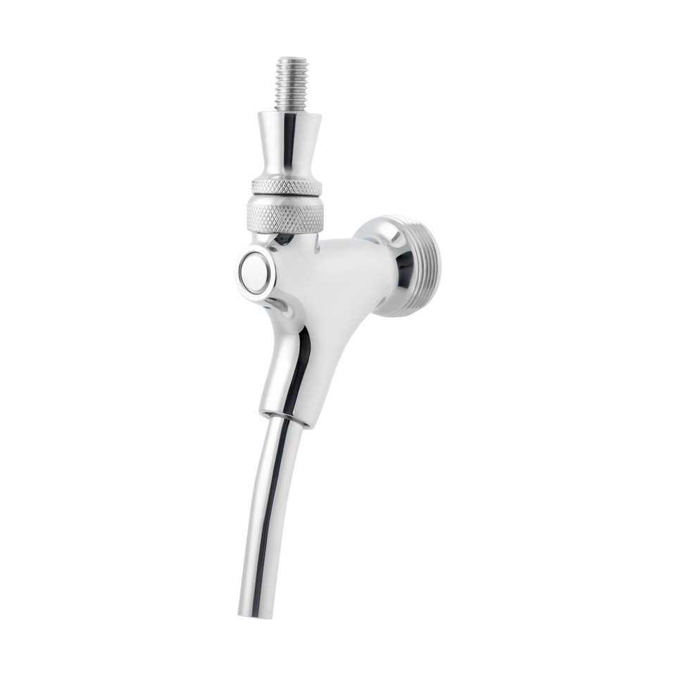 Draft Beer Faucet with Stainless Steel Lever - Extended Spout- 316 ...