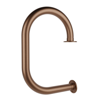 Kegworks Classic Service Bar Rail - Antique Copper - 2" OD