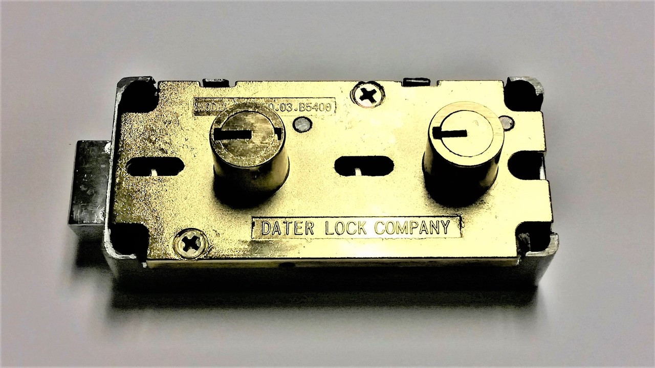 Bullseye B501-BR-SY3 Double Changeable Safe Deposit Lock