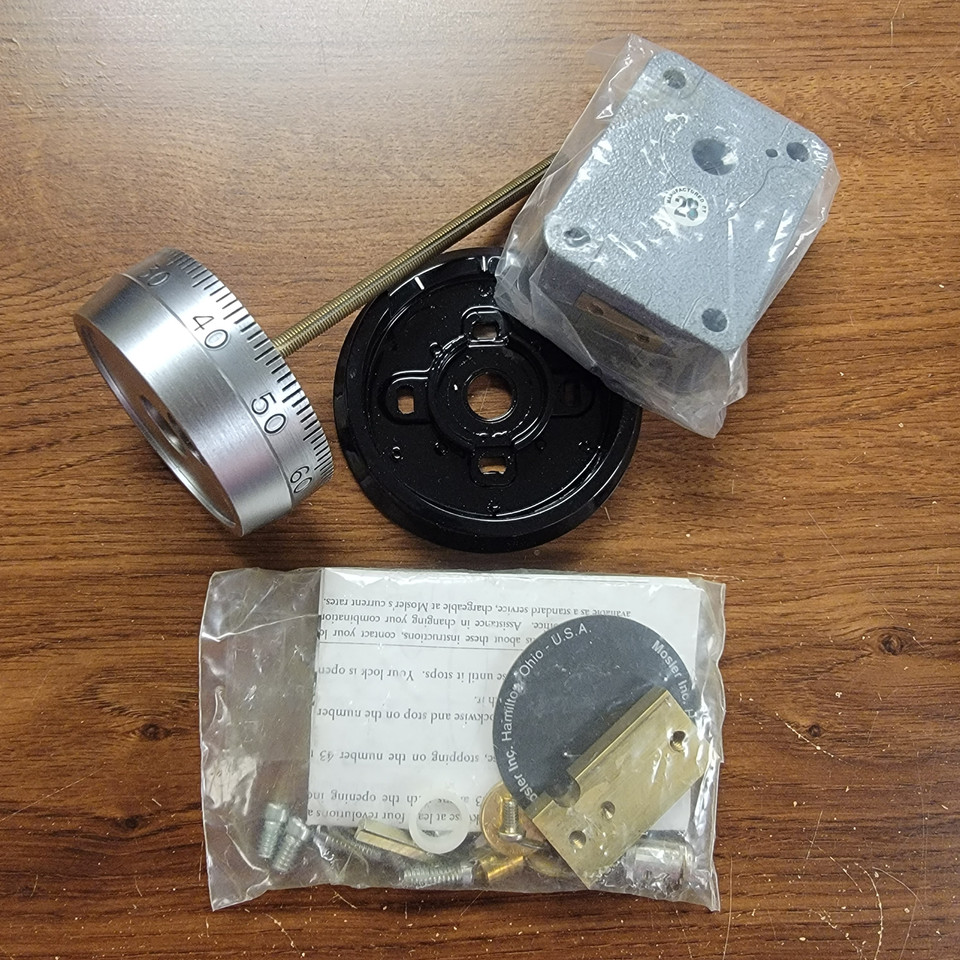 New Old Stock Discontinued Ilco/Mosler 302 Replacement Lock, Dial, Dial ...