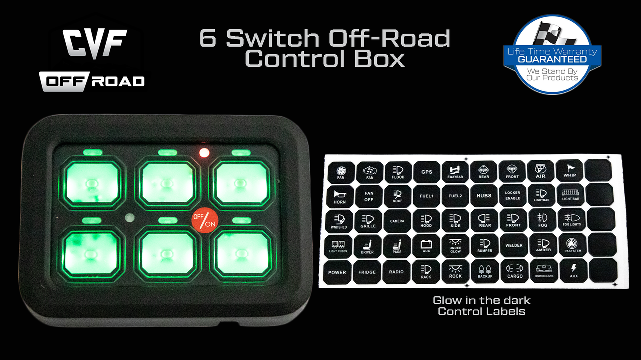 6 Switch Off Road Control Box