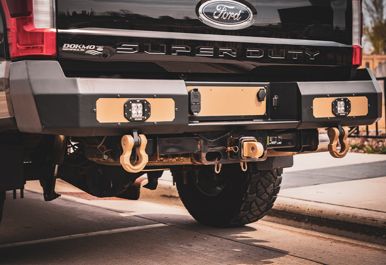 2017+ Ford Heavy Duty F350 Rear Bumper