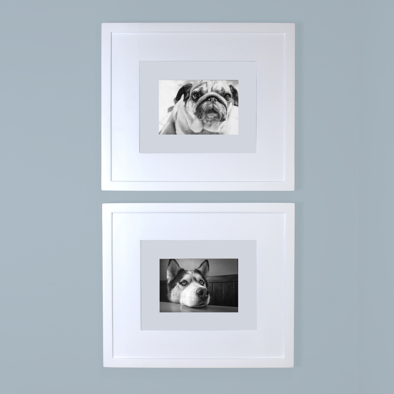 Landscape White Contemporary Recessed Picture Frame Medicine Cabinet ...