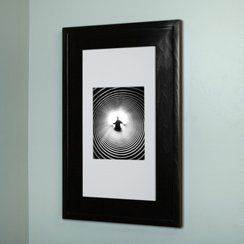 Extra Large Black Recessed Picture Frame Medicine Cabinet (14" x 24 ...