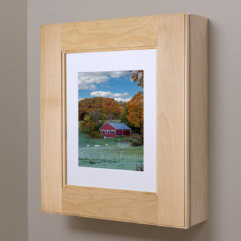 20x17 Unfinished Shaker Picture Perfect Medicine Cabinet® (wall-mount ...