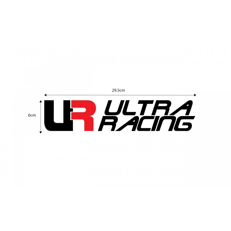 ULTRA RACING BLACK RED DECAL (Black) - Ultra Racing USA Chassis Tuning ...