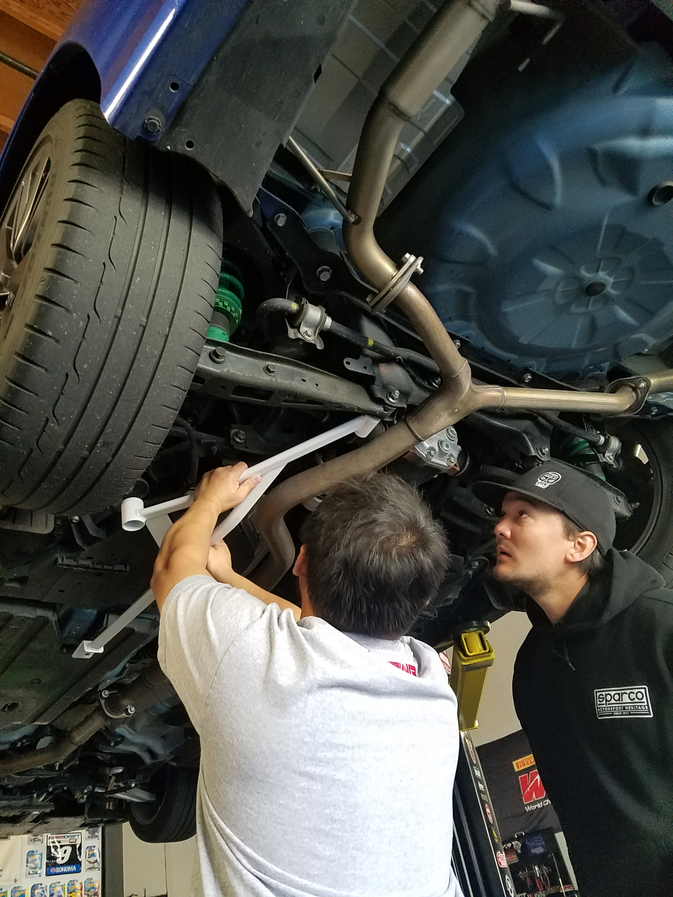 2012-2016 Subaru WRX STi Chassis Brace Installation. - Ultra Racing USA ...