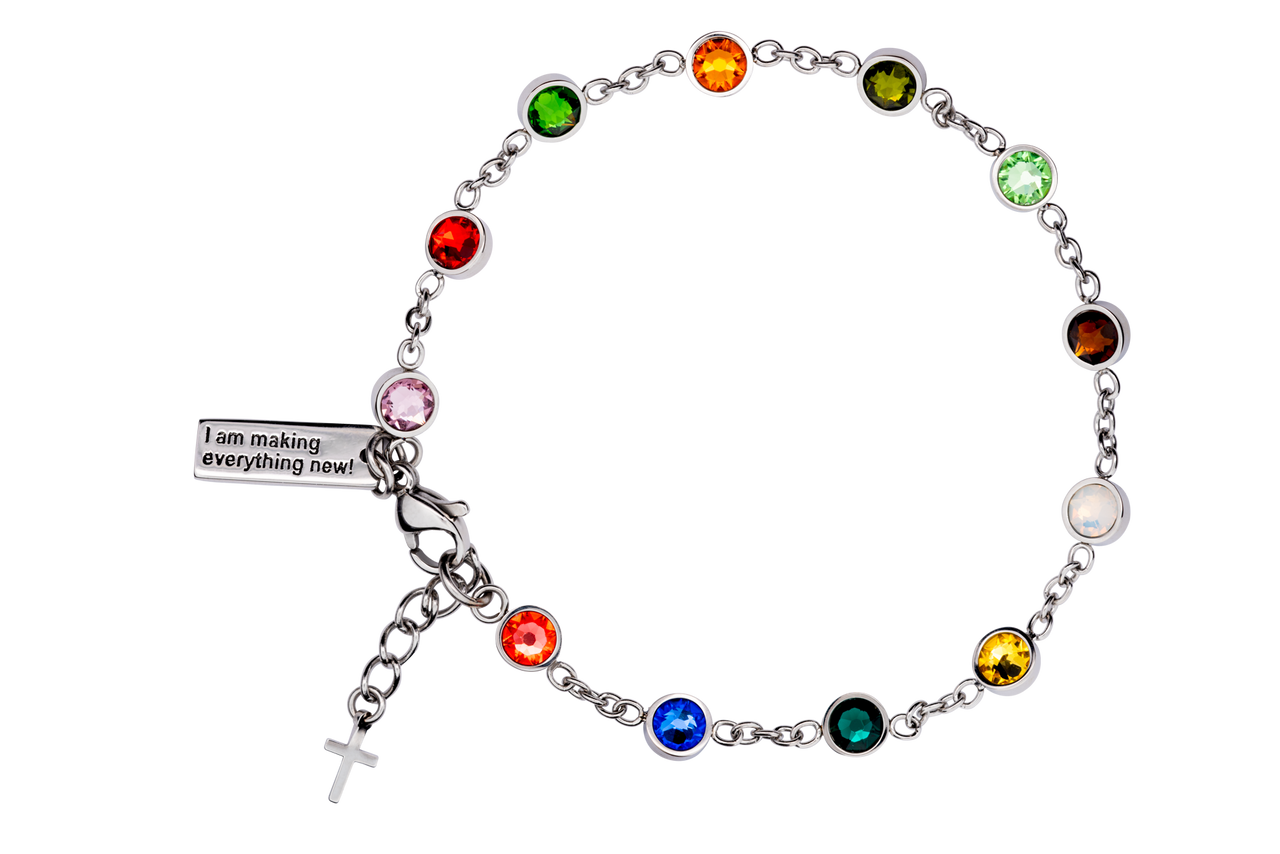 Revelation 21 Gemstone Bracelet | Shields of Strength