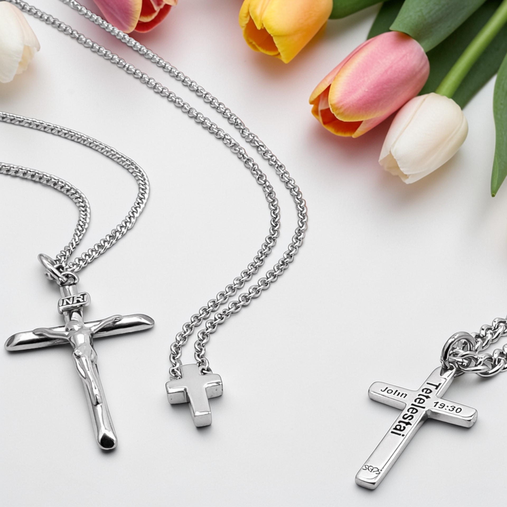 Shop Christian Scripture Cross Necklaces | Shields of Strength