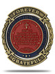 Forever Grateful Coin | Forever Coins | Joshua 1:9
