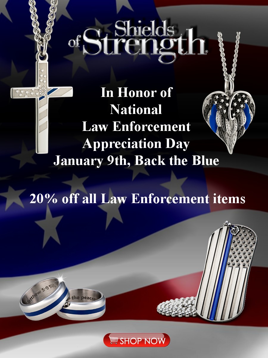 Christian Necklaces, Crosses and Jewelry | Shields of Strength