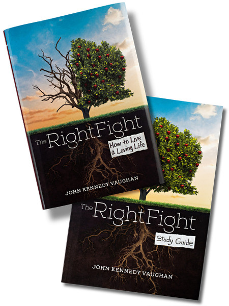 The Right Fight, How To Live A Loving Life" Book and Study Guide (Bundle)