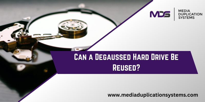 Can a Degaussed Hard Drive Be Reused? - Media Duplication Systems