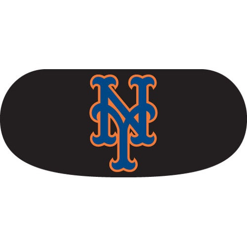 New York Mets Team Logo Eye Black Strip Stickers 6ct - Dragon Sports