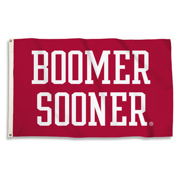 Oklahoma Sooners NCAA Boomer Sooner Flag - Dragon Sports