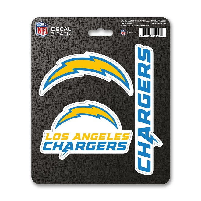 Los Angeles Chargers Decal - Lightning Bolt Logo - Dragon Sports