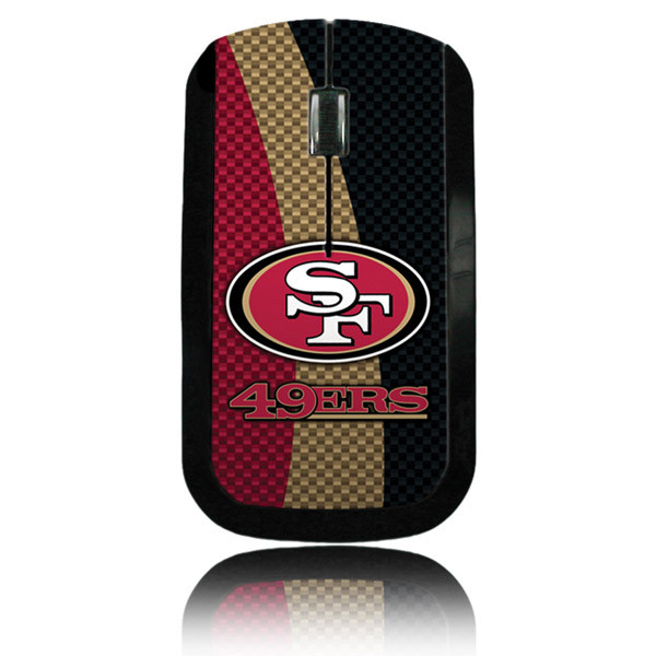 San Francisco 49ers Wireless Mouse - Dragon Sports